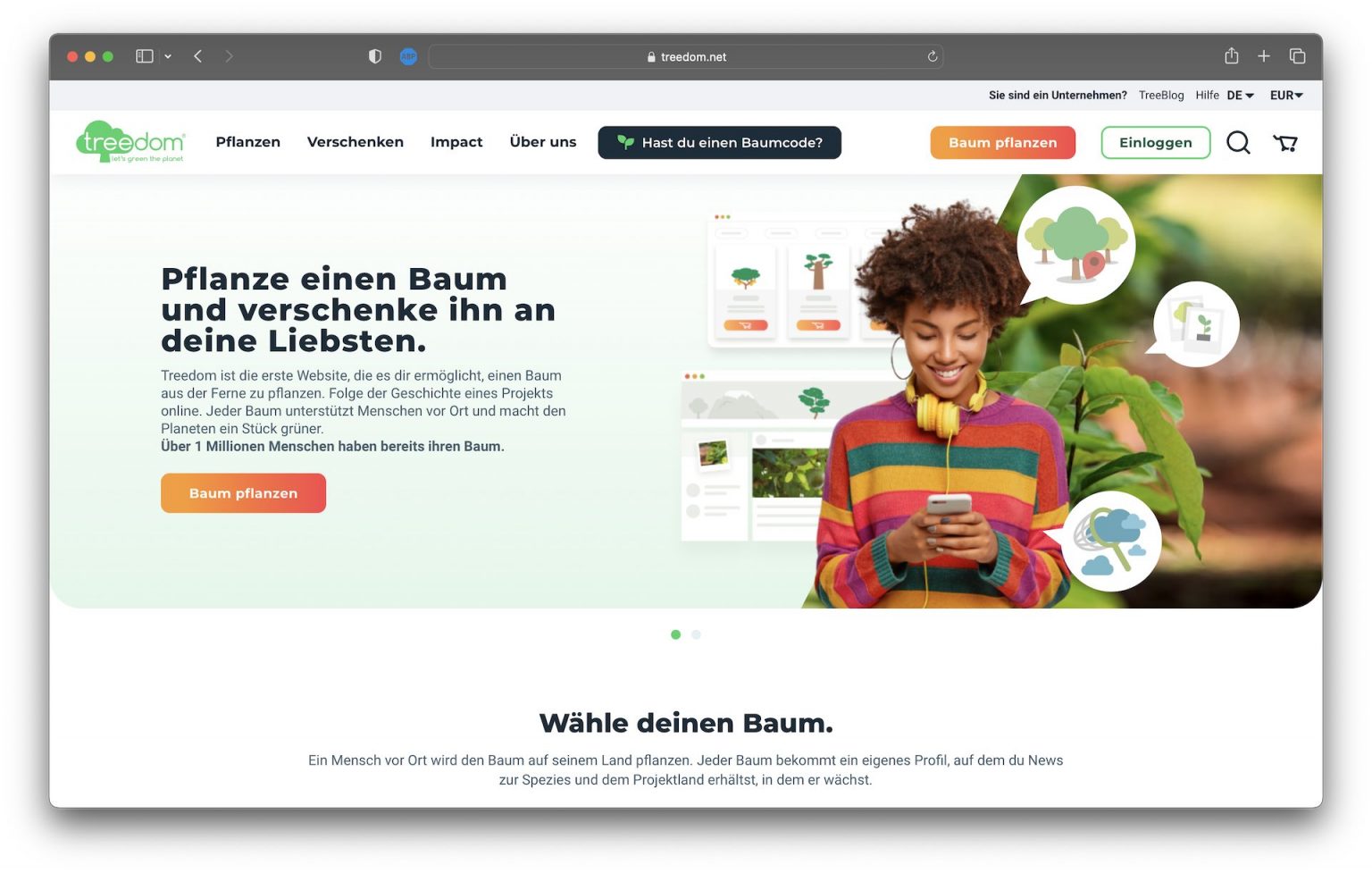 Greentech Index: Treedom - Greentech News | Greentech LIVE Conference